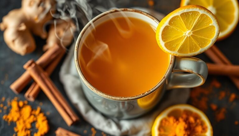 Turmeric Ginger Cinnamon Black Pepper Tea Recipe - Cappuccino Oracle