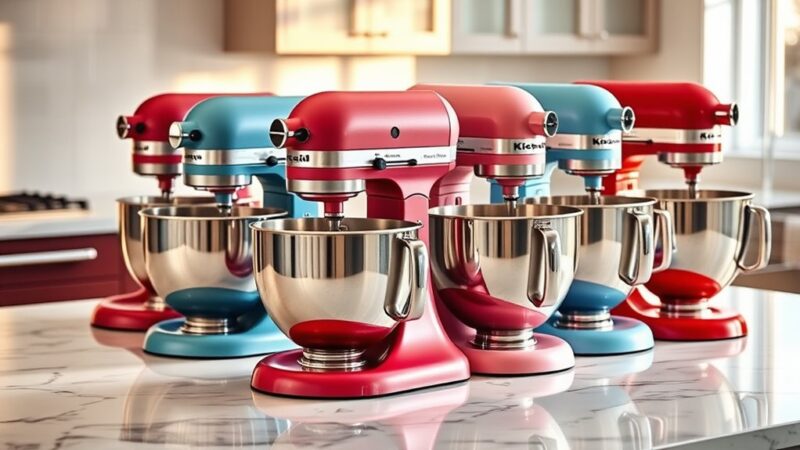 15 Best KitchenAid Stand Mixer Colors for 2025 – Stylish Options to ...